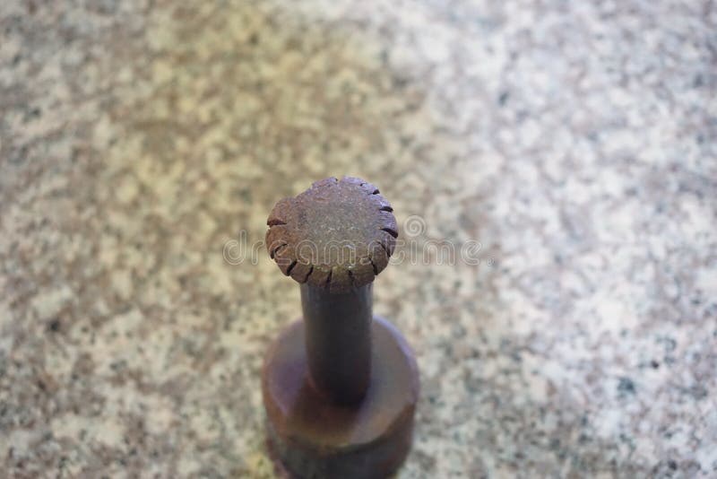 Old rivet tool stock image. Image of thread, industrial - 120521999