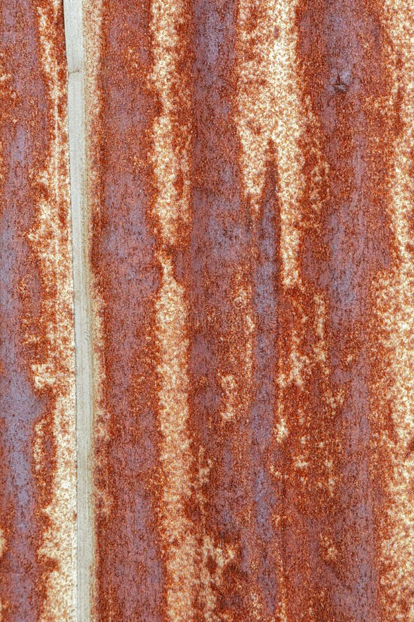 Old Rusting Corrugated Metal Wall Stock Photo - Image of galvanize ...