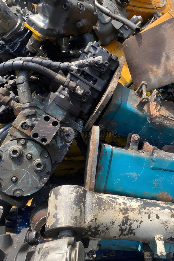 Old rusty car engine stock image. Image of rusty, rustry - 273818811