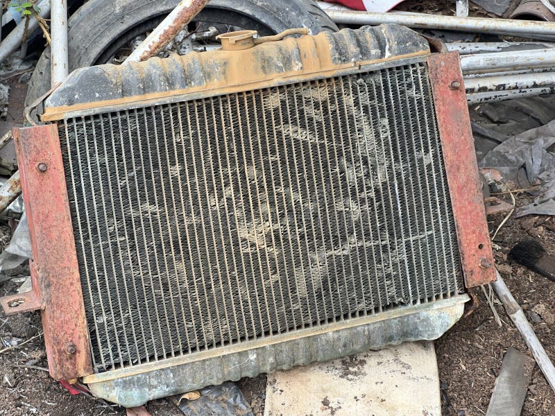 Old rusty car engine stock image. Image of scrap, dirty - 378352661