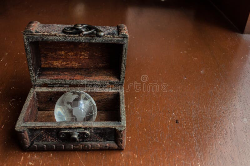 Close Up of an Old Rusty Wood Box Stock Image - Image of closed, case ...