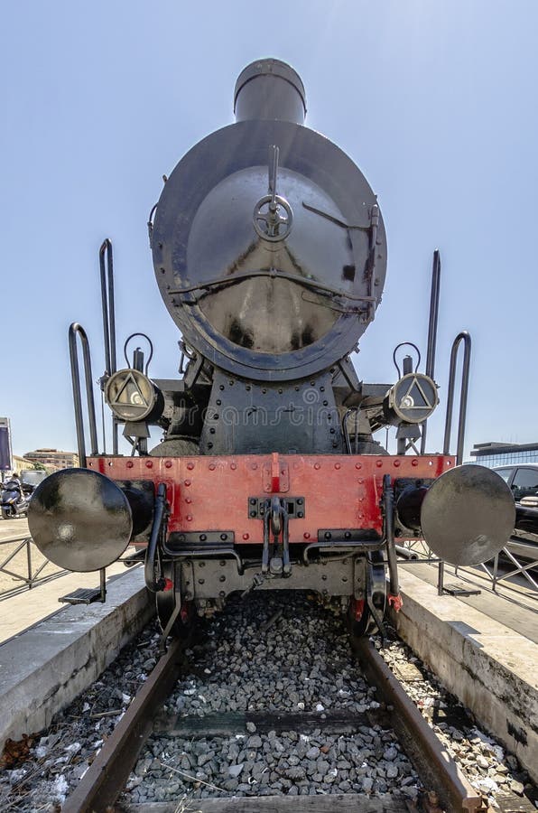 Close Up of an Old Steam Locomotive Editorial Stock Photo - Image of ...