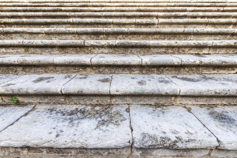 Close-up of Old Stone Steps of the Stairs Stock Photo - Image of ...