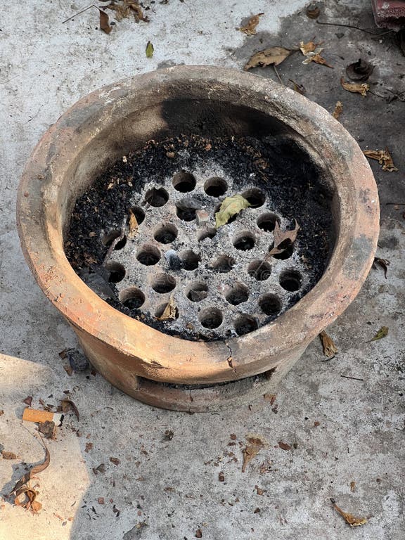 Close Up Old Stove on the Ground Stock Image - Image of equipment ...