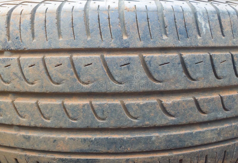 Used Up Dusty Old Tire Texture Surface Patterns Stock Photo - Image of ...