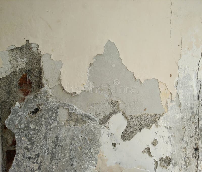 Close Up Old Wall Texture, Already Chip and Cracks. Stock Photo - Image ...