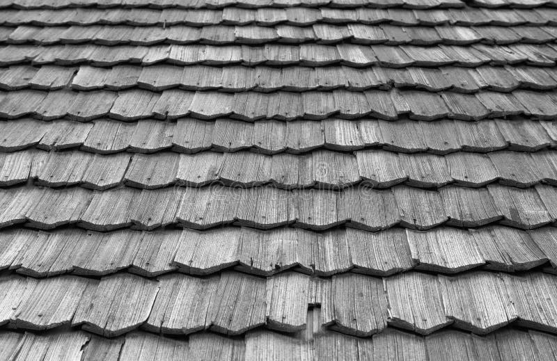 Close-up of the Old Wood Shingle Roof Stock Photo - Image of wooden ...