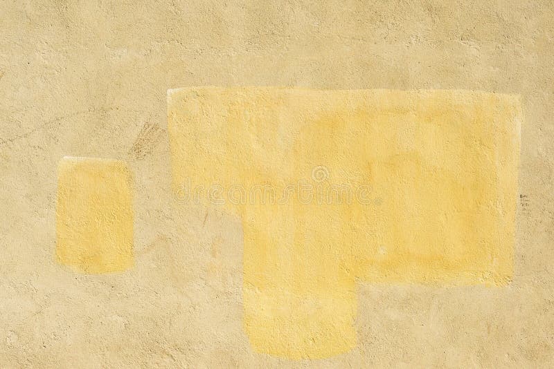 Close-up of an Old Yellow Wall Stock Image - Image of wallpaper ...