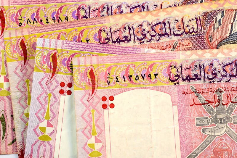 Close Up Omani Rial Currency Note OMR Stock Image - Image of economic ...