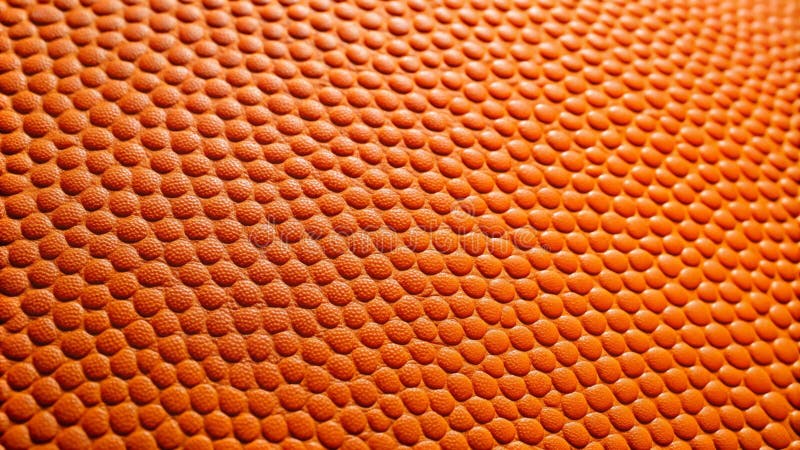 Close-Up Orange Basketball Texture Repeating Pattern Sport Concept ...