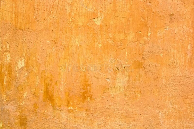 Close Up Orange Plaster Surface Texture Background Stock Photo - Image ...