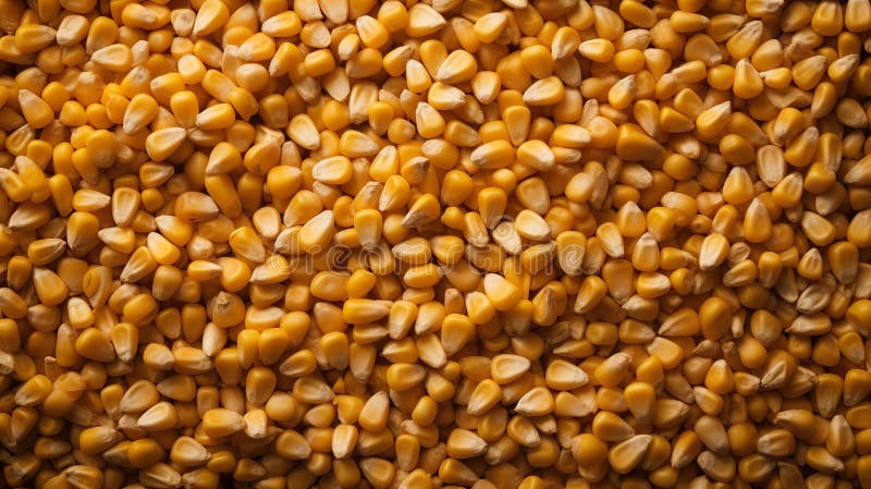 Close Up Organic Corn Seed on Background. Corn Seed or Maize. Smash ...