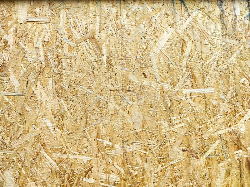 Close-up of Oriented Strand Board Texture in Natural Light Stock Image ...