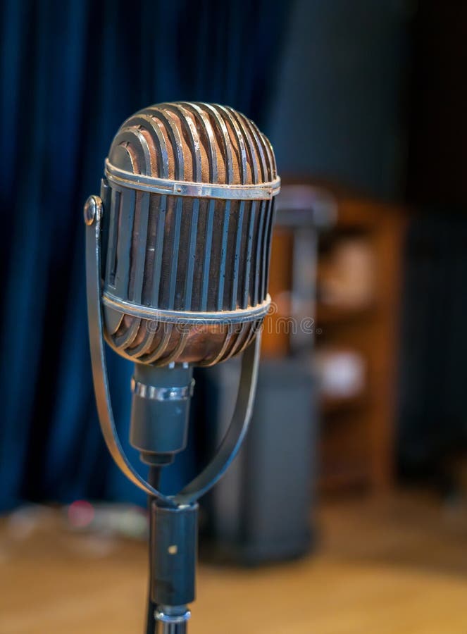 Antique Stand Up Mic Stock Photos - Free & Royalty-Free Stock Photos ...