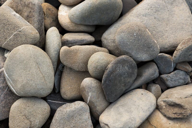 Close up of oval stones stock image. Image of white, pebbles - 58647729