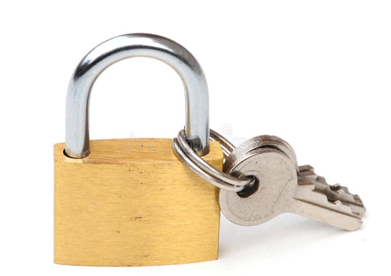 Close up padlock stock image. Image of secure, close, padlock - 7524677