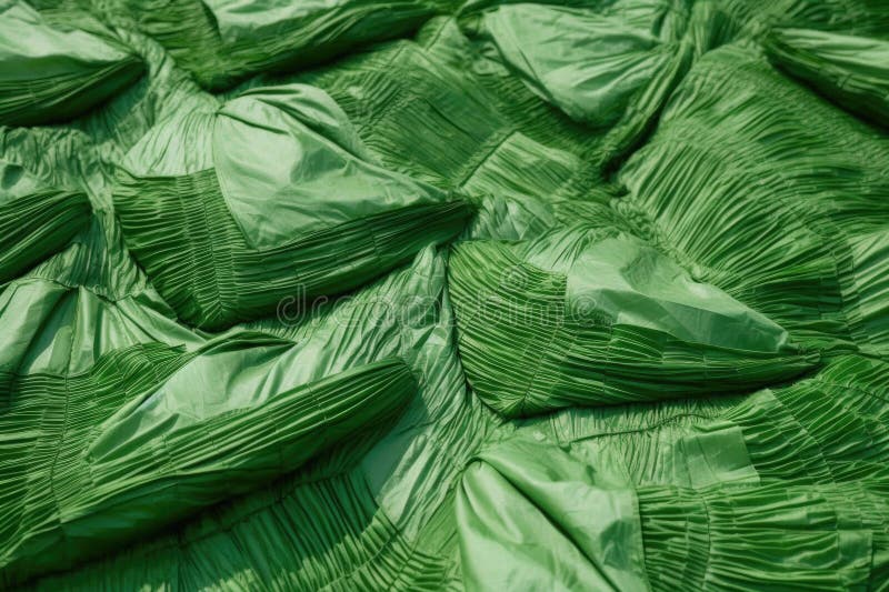 Close-up of Parachute Fabric Texture on Grass Stock Image - Image of ...