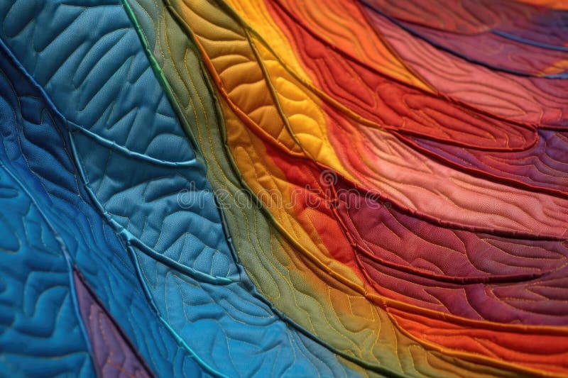 Close-up of Paraglider Wing with Detailed Fabric Texture Stock ...