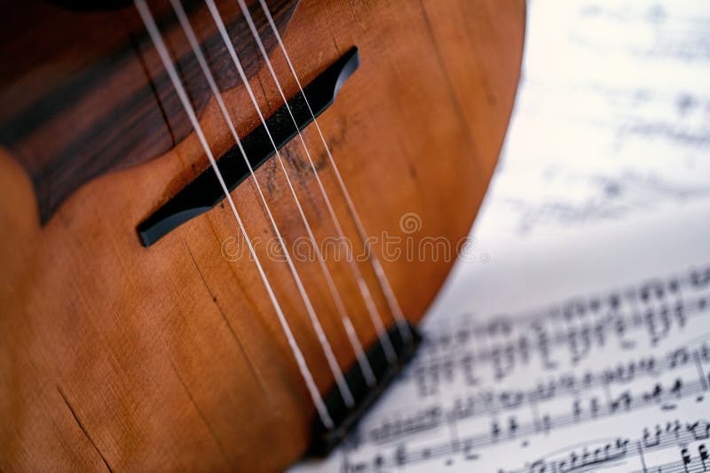 Close Up Part Old Musical Instrument Stock Image - Image of musical ...