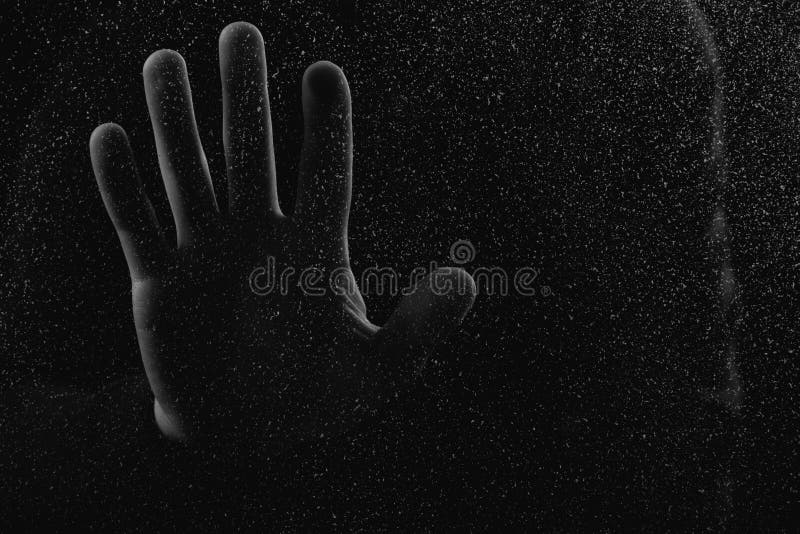 Close-up Partial View of Human Hand Touching Glass with Glitches Stock ... Close-up Partial View of Human Hand Touching Glass with Glitches Stock ...