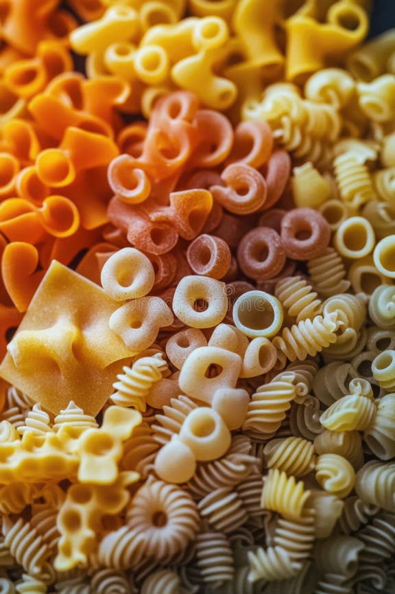 Close-up of pasta stock image. Image of recipe, kitchen - 374612813