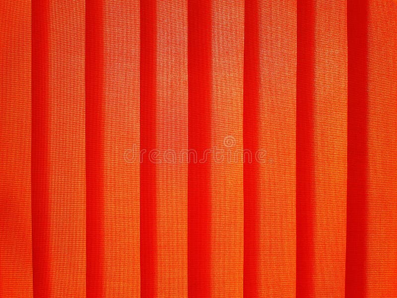 Close Up Pattern Line of Orange Plastic Curtain Stock Photo - Image of ...
