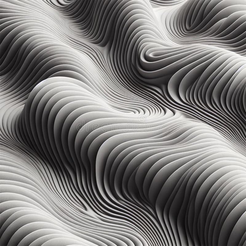 The Texture of the Wavy Surface is Wavy and Has a Pattern of Wavy Lines ...