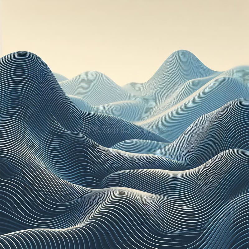 The Texture of the Wavy Surface is Wavy and Has a Pattern of Wavy Lines ...