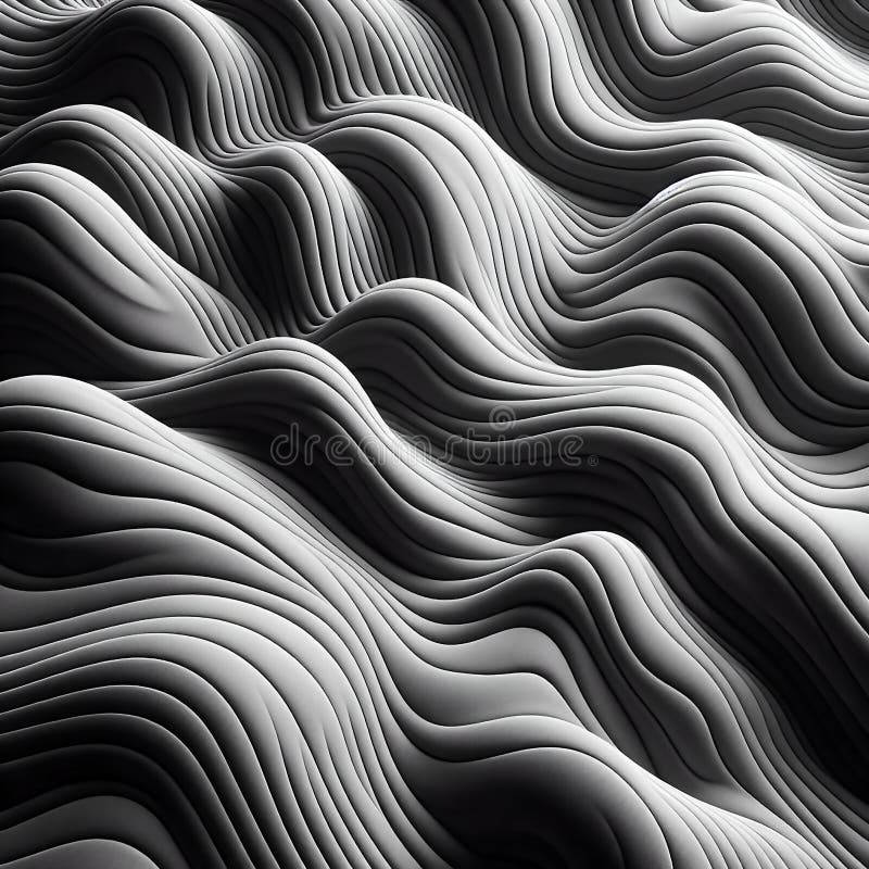 The Texture of the Wavy Surface is Wavy and Has a Pattern of Wavy Lines ...
