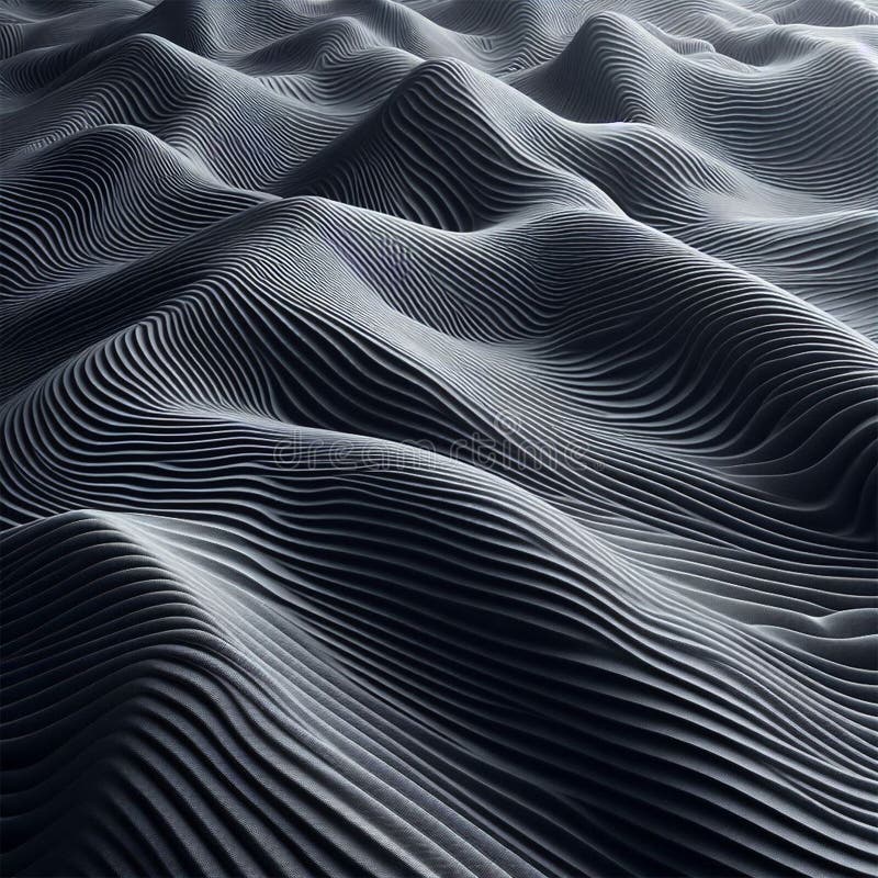 The Texture of the Wavy Surface is Wavy and Has a Pattern of Wavy Lines ...