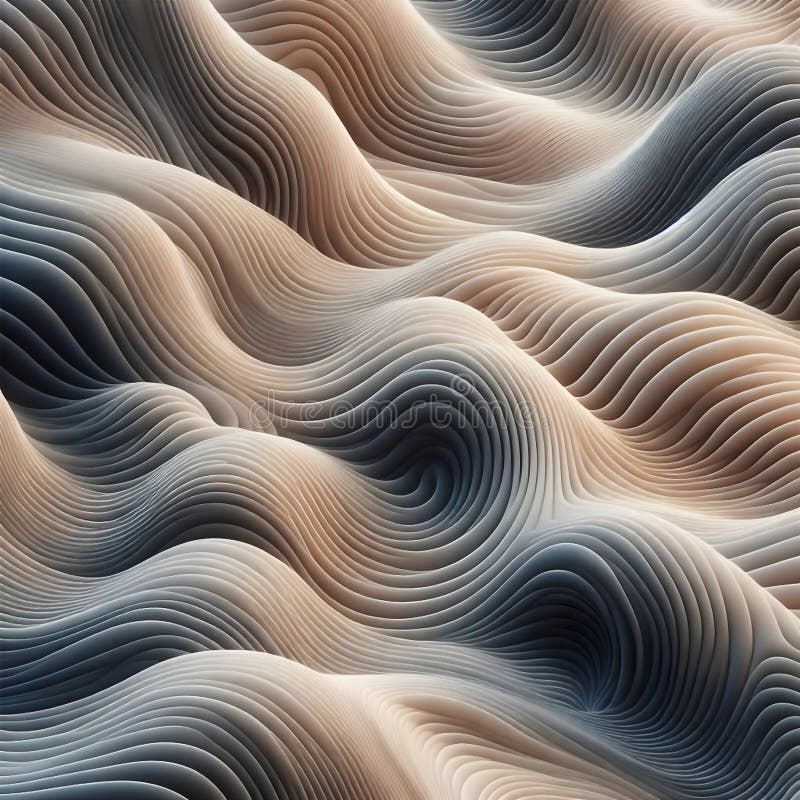 The Texture of the Wavy Surface is Wavy and Has a Pattern of Wavy Lines ...