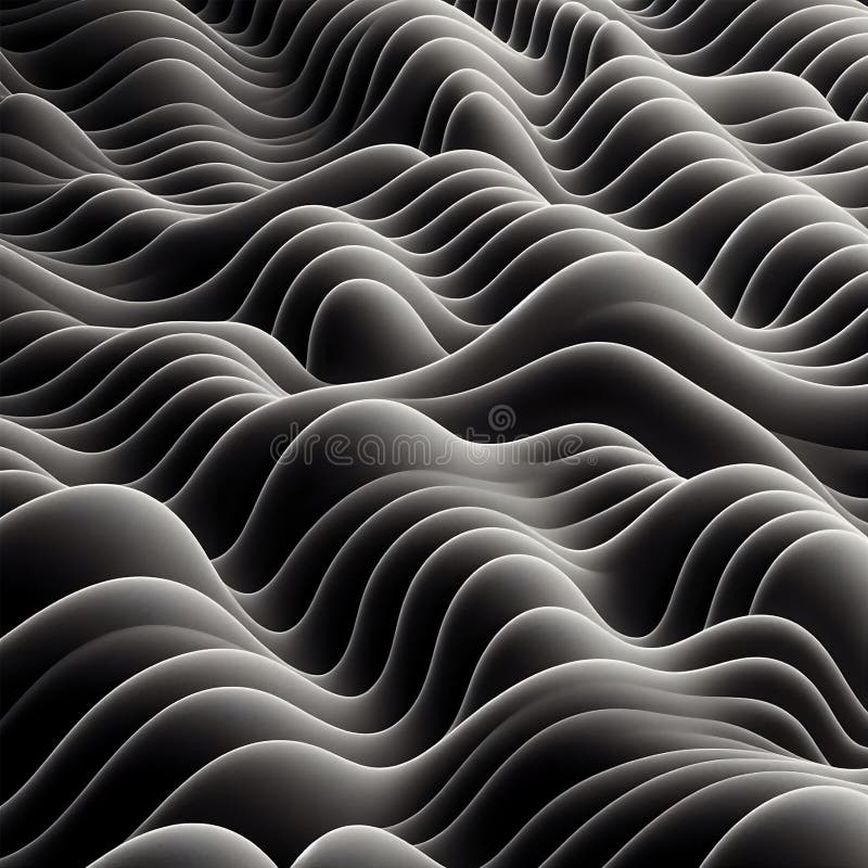 The Texture of the Wavy Surface is Wavy and Has a Pattern of Wavy Lines ...