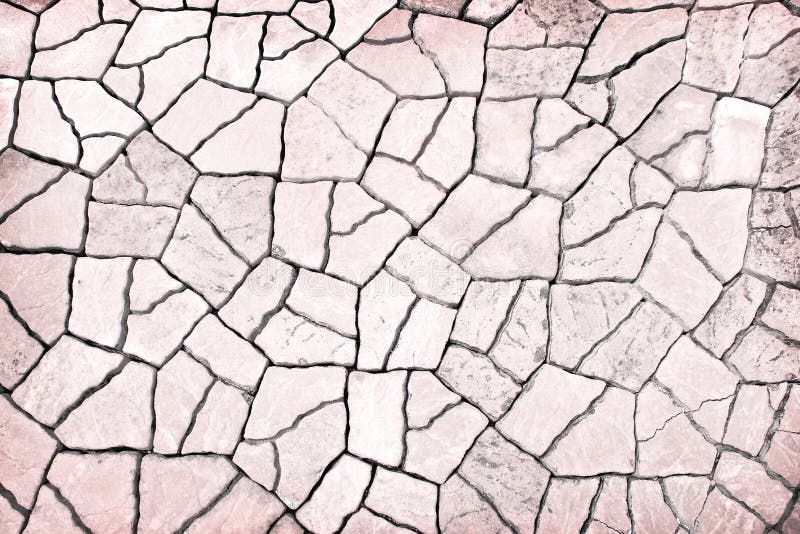 Pavement Stone Texture Slabs in Line Cracked Patterns Abstract for ...
