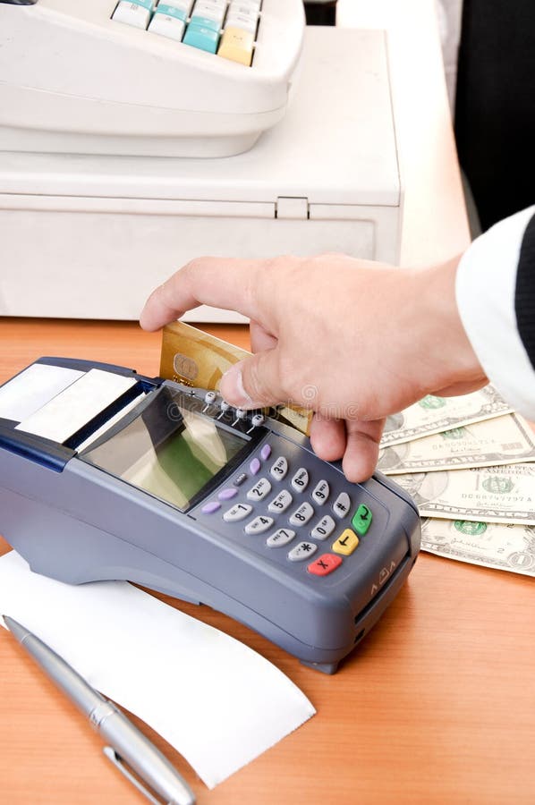 Payment machine stock image. Image of closeup, button - 27649361