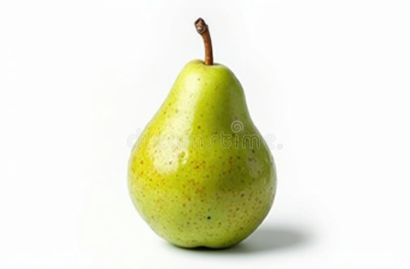 Close Up of a Pear with White Background at 28-12-2024 Stock Photo ...