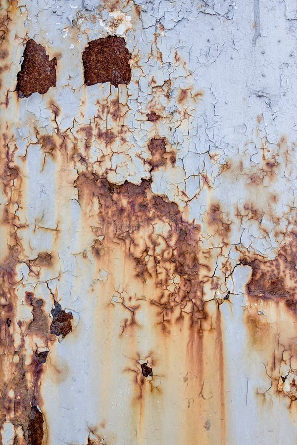 Close Up of Peeling Paint on Rusty Pipe Stock Image - Image of steel ...