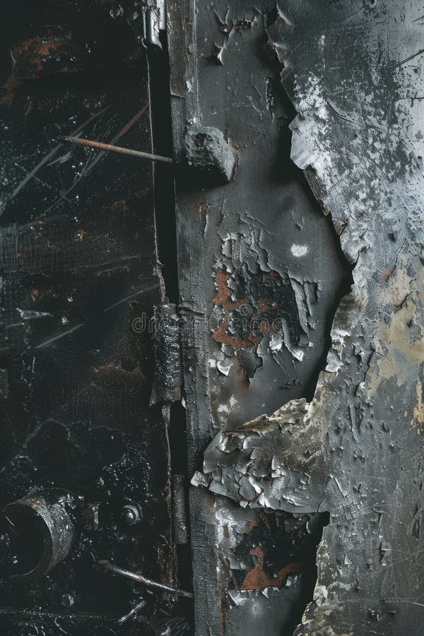 Close-up of Peeling Paint on a Worn-out Wall, Great for Interior Design ...