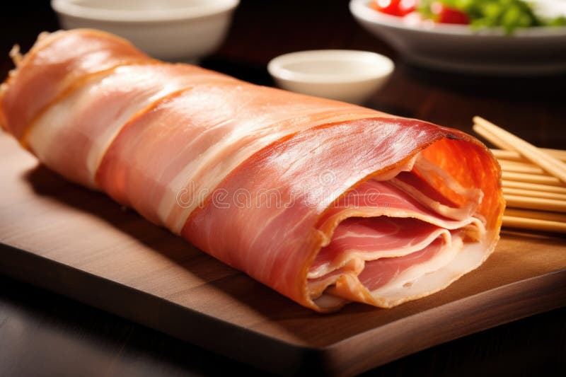 Close-up of Peking Duck Leg with Skin Stock Illustration - Illustration ...