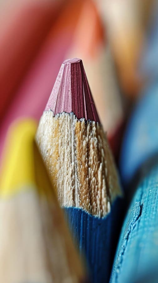 Close-up of Pencil with Protruding Tip - Clear and Informative Photo ...