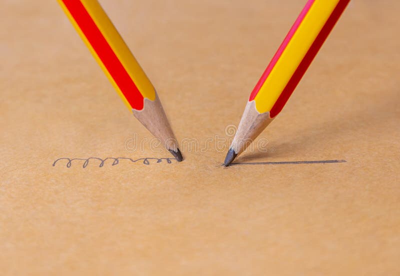 Close up a pencil writing stock image. Image of crayon - 238331735