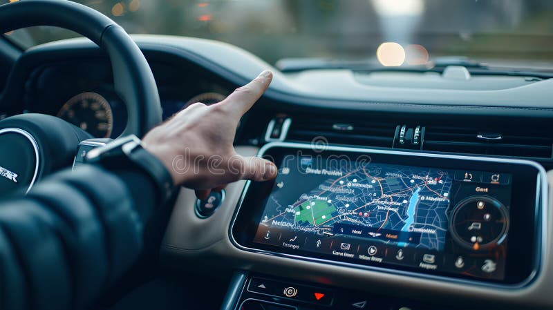 Car Infotainment System's Display Stock Photos - Free & Royalty-Free ...