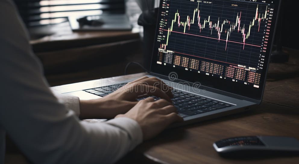 Programmer is Programming on the Computer Keyboard, Person Typing on a ...