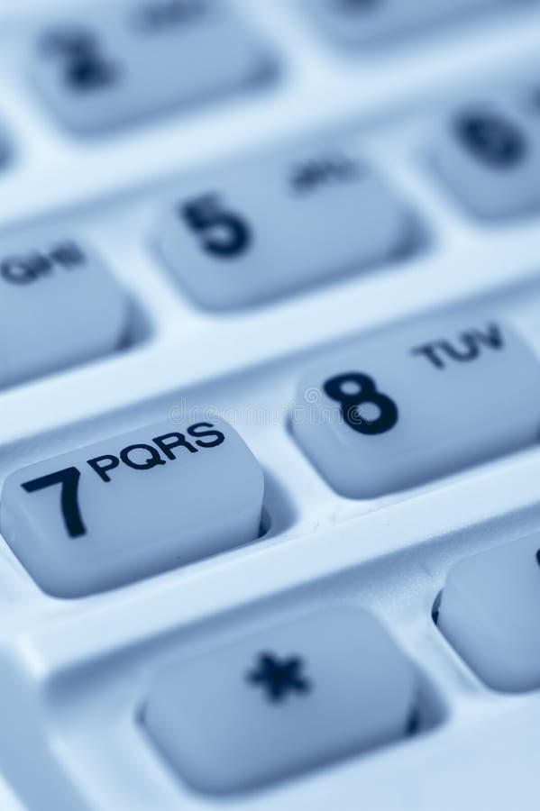 Close-up of Phone Keypad stock photo. Image of number - 3216136