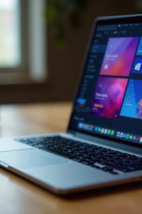 Close Up of Phone and Laptop Screen during a Software Design ...