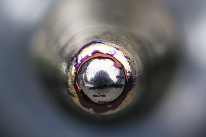 Close-up Photo of a Ball Point of a Pencil Stock Photo - Image of ...