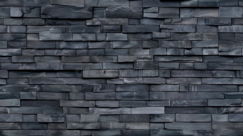 A Close-up Photo of a Blue Stone Wall Texture. the Photo Shows a ...