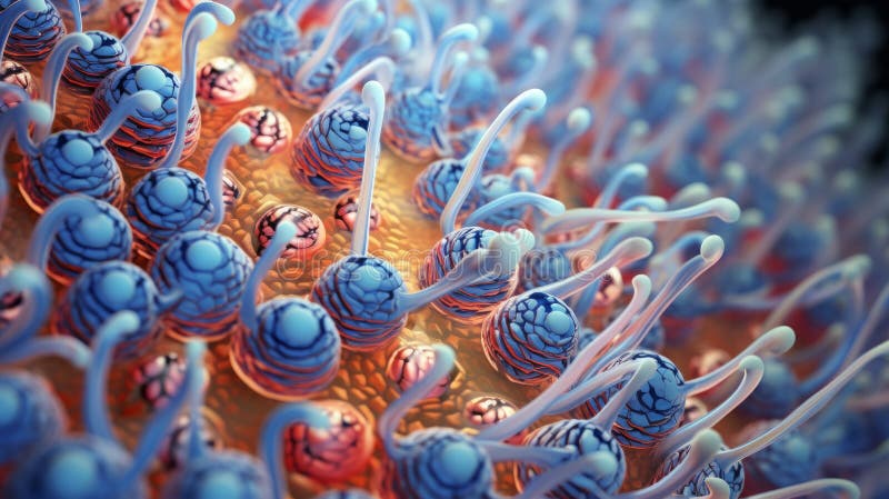 Hyper-realistic Closeup of Dopamine Receptor Communication in ...
