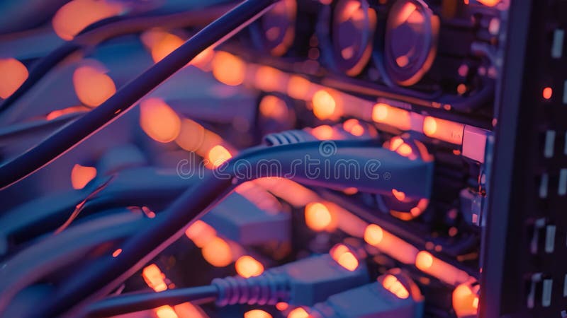 This Close-up Photo Captures a Complex and Tangled Bunch of Electrical ...