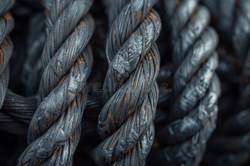 Close-up Photo Capturing the Detailed Textures and Patterns of Steel ...