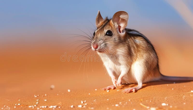 Close-up Photo of a Desert Kangaroo Rat Looking Any Direction in the ...
